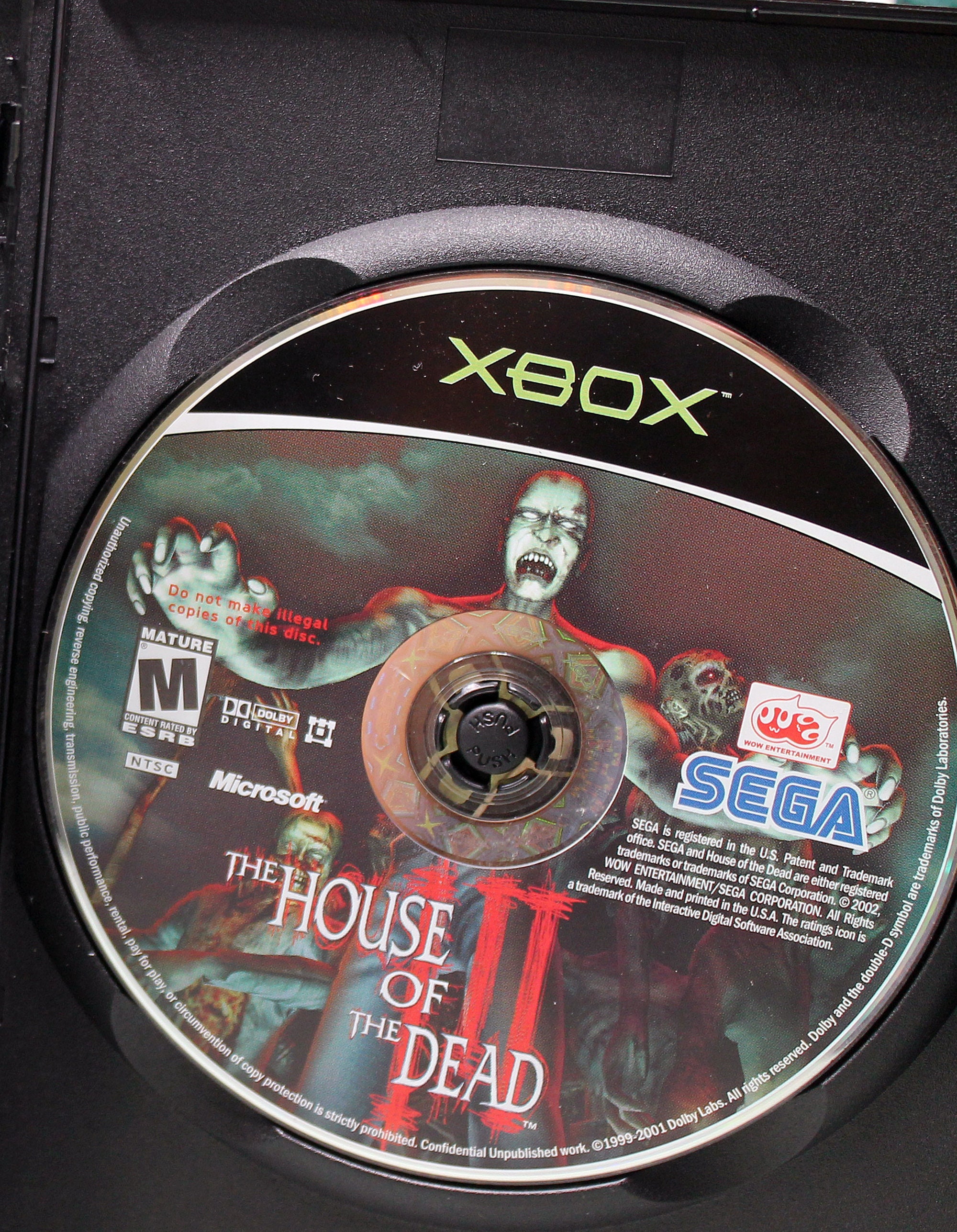 Original Microsoft Xbox Console Bundle/1 Controller game Stop/mad Catz ...