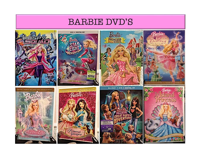 Barbie Movie Dvds - Etsy