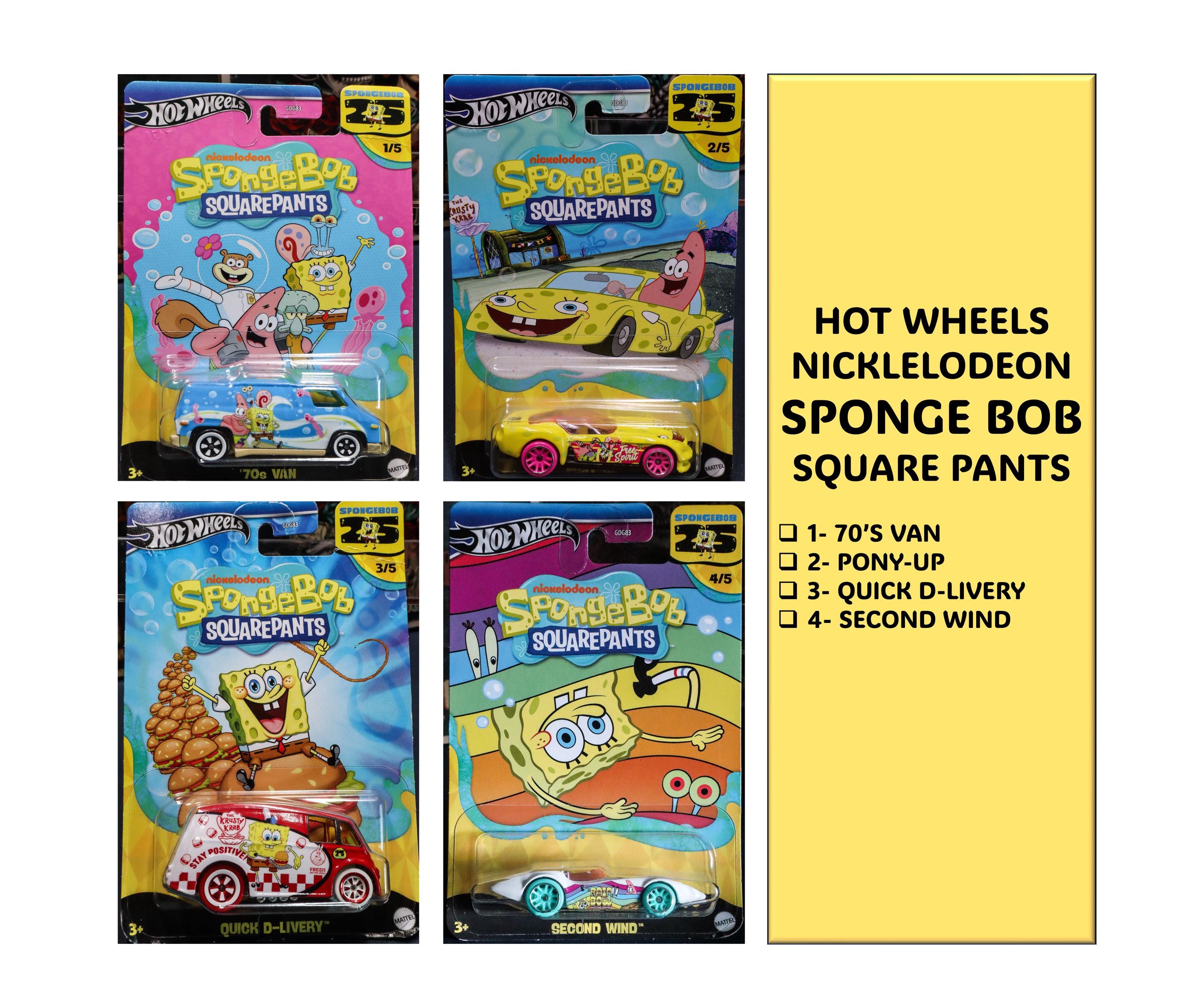 Hot Wheels - NICKELODEON Sponge Bob Square Pants - Etsy