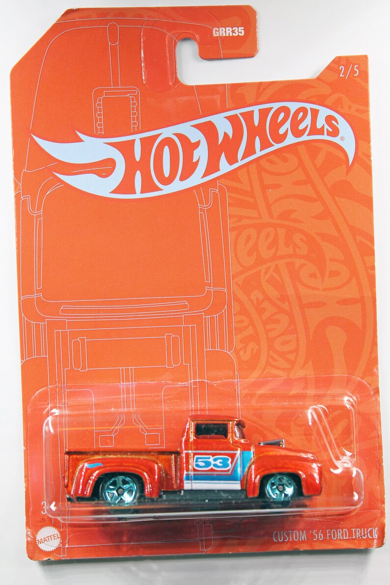 Hot Wheels Mattel Orange & Blue Series SET OF 5 '64 - Etsy