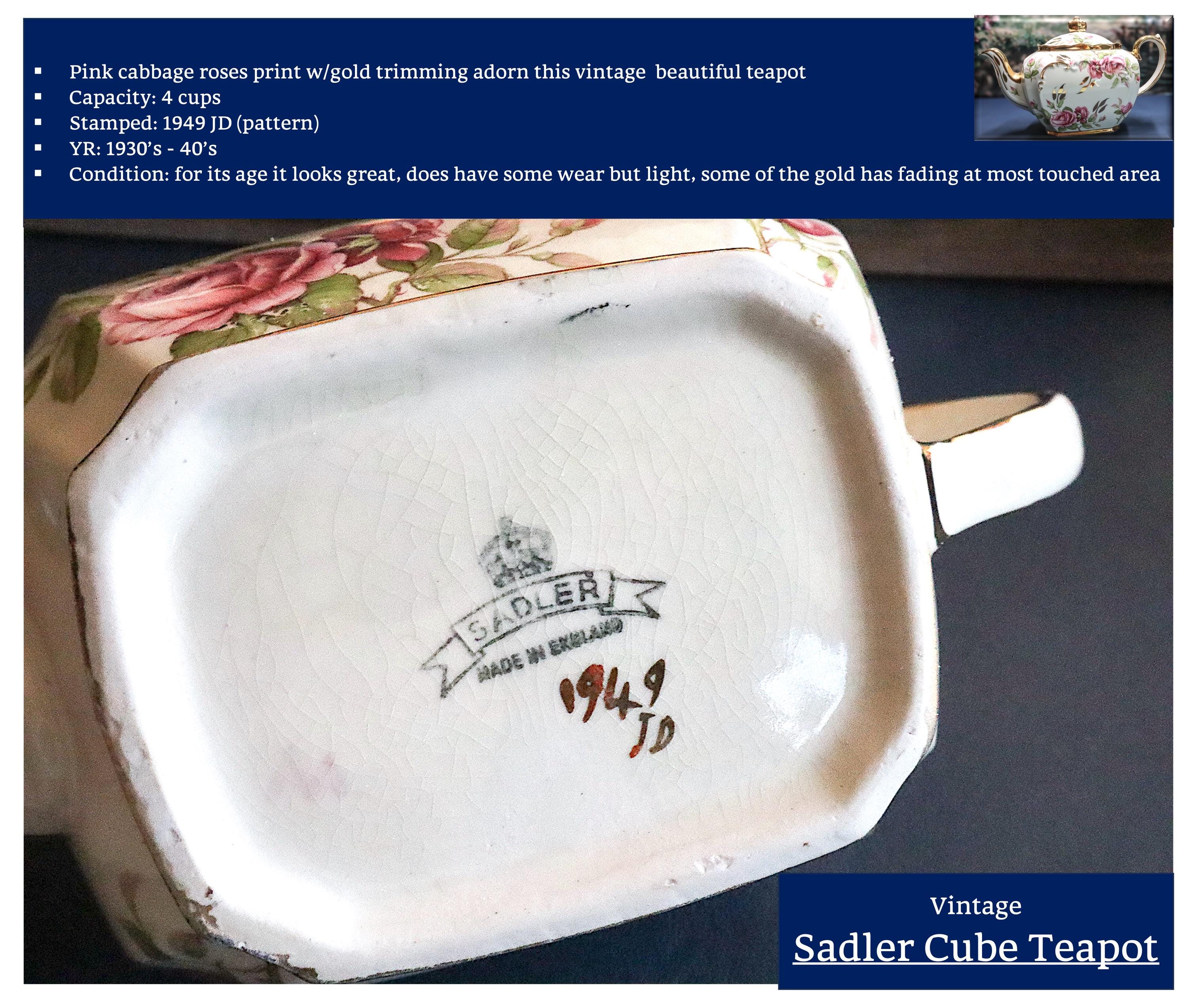 Teapots - Sadler - Arthur Wood - Peppertree - Bareuther Waldsassen ...