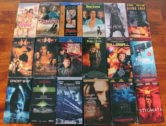 VHS Classic Movie's/collectible Classics/vhs Movie | Etsy
