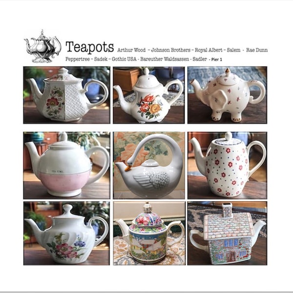 Sadler Teapots - Etsy