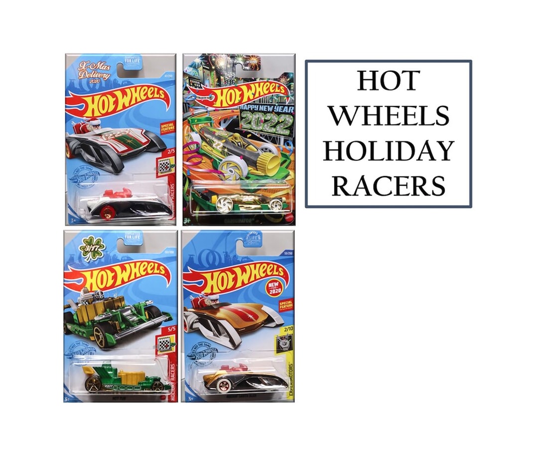 Hot Wheels Holiday Racers Collectible Cars - Etsy