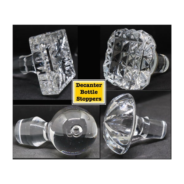 Glass Decanters With Stoppers - Etsy