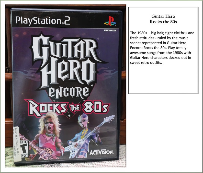 Playstation 2 Guitar Hero Set of 3 Games Guitar Hero II - Etsy