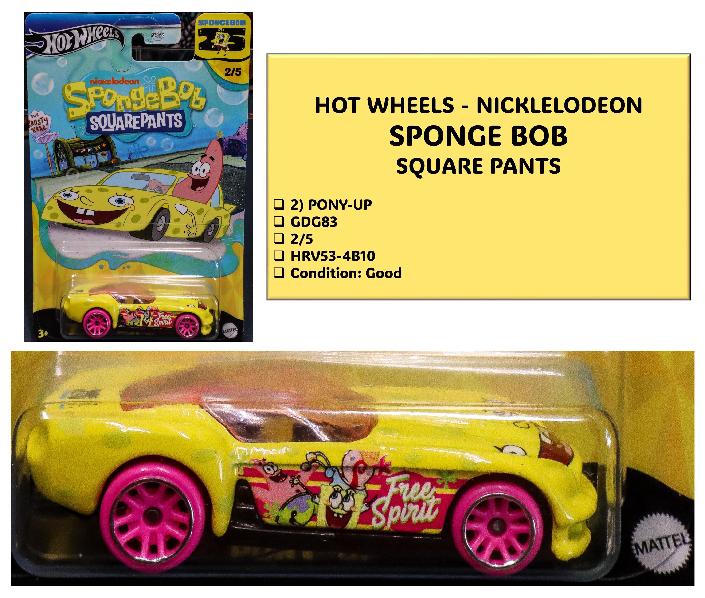 Hot Wheels - NICKELODEON Sponge Bob Square Pants - Etsy