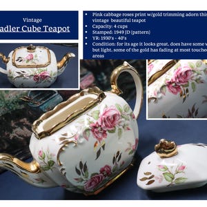 Teapots - Sadler - Arthur Wood - Peppertree - Bareuther Waldsassen ...
