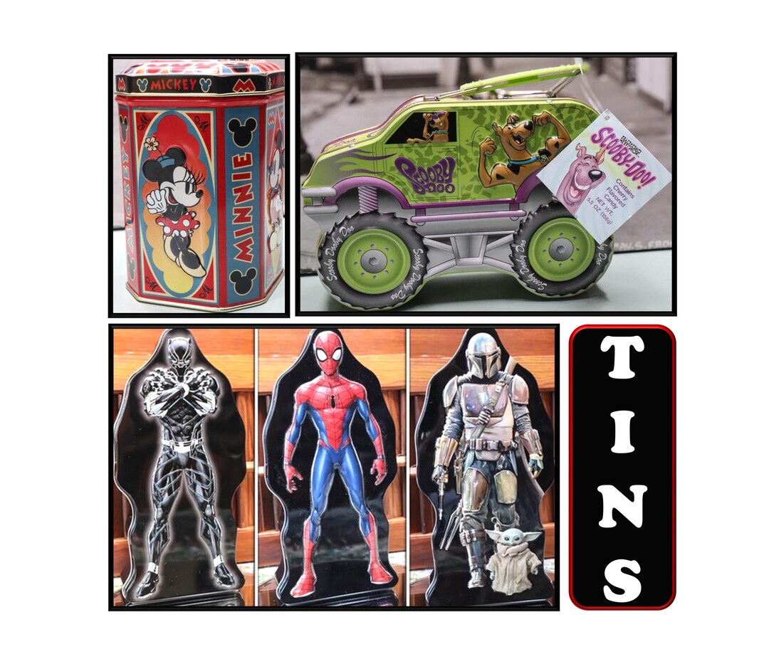 Tins - Collectibles - Etsy