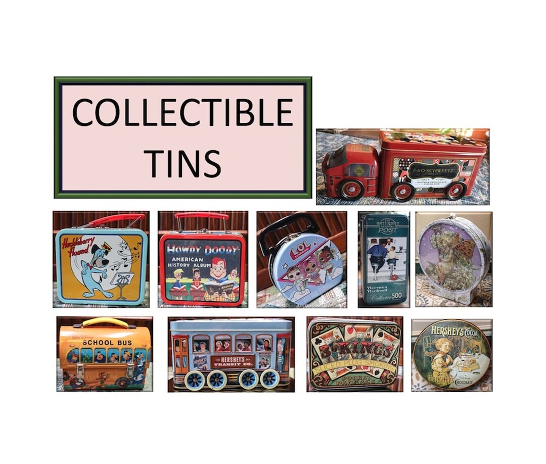 Collectible Character Tins - Etsy