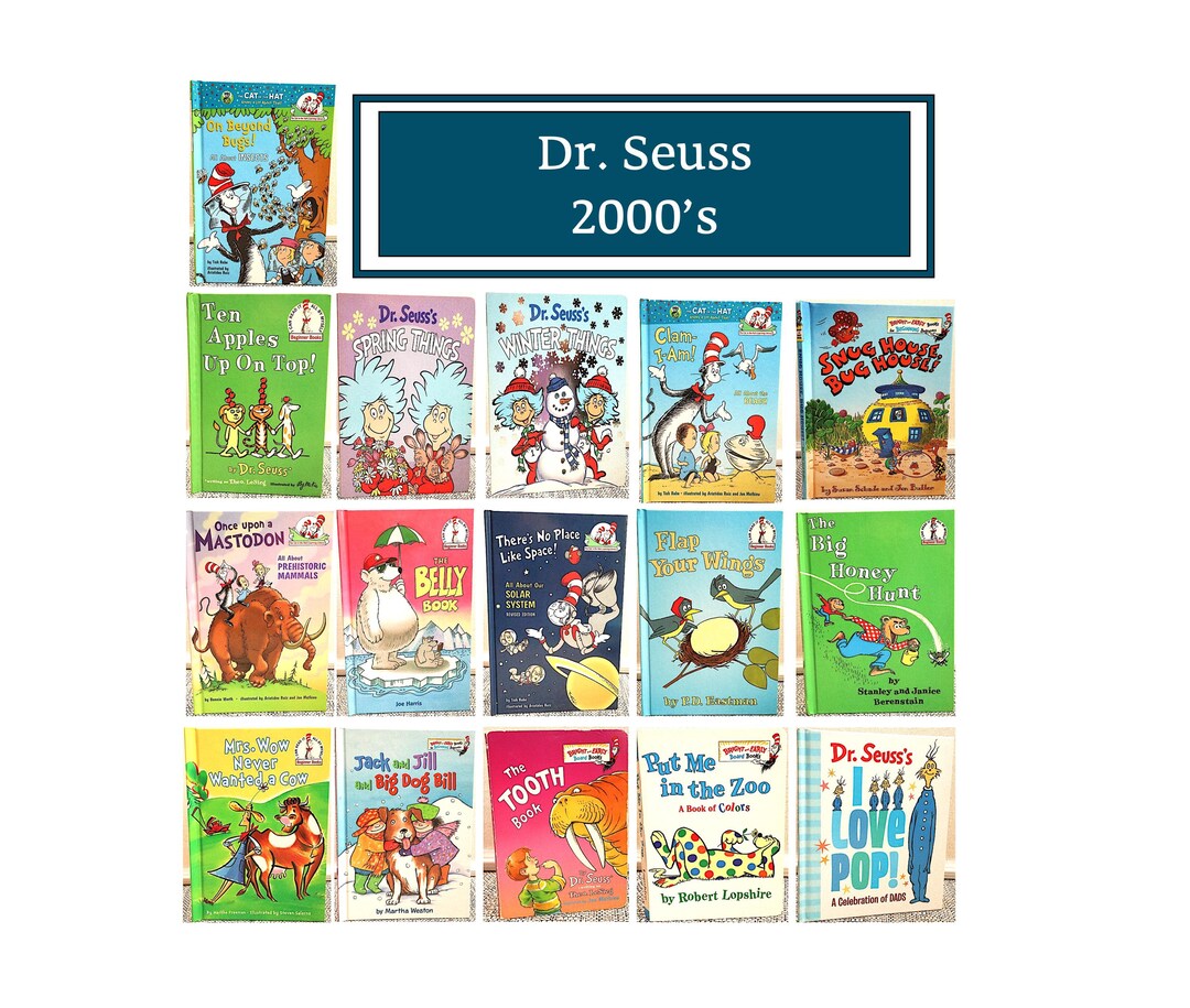 Dr. Seuss - 2000s Hardcover Books - Etsy