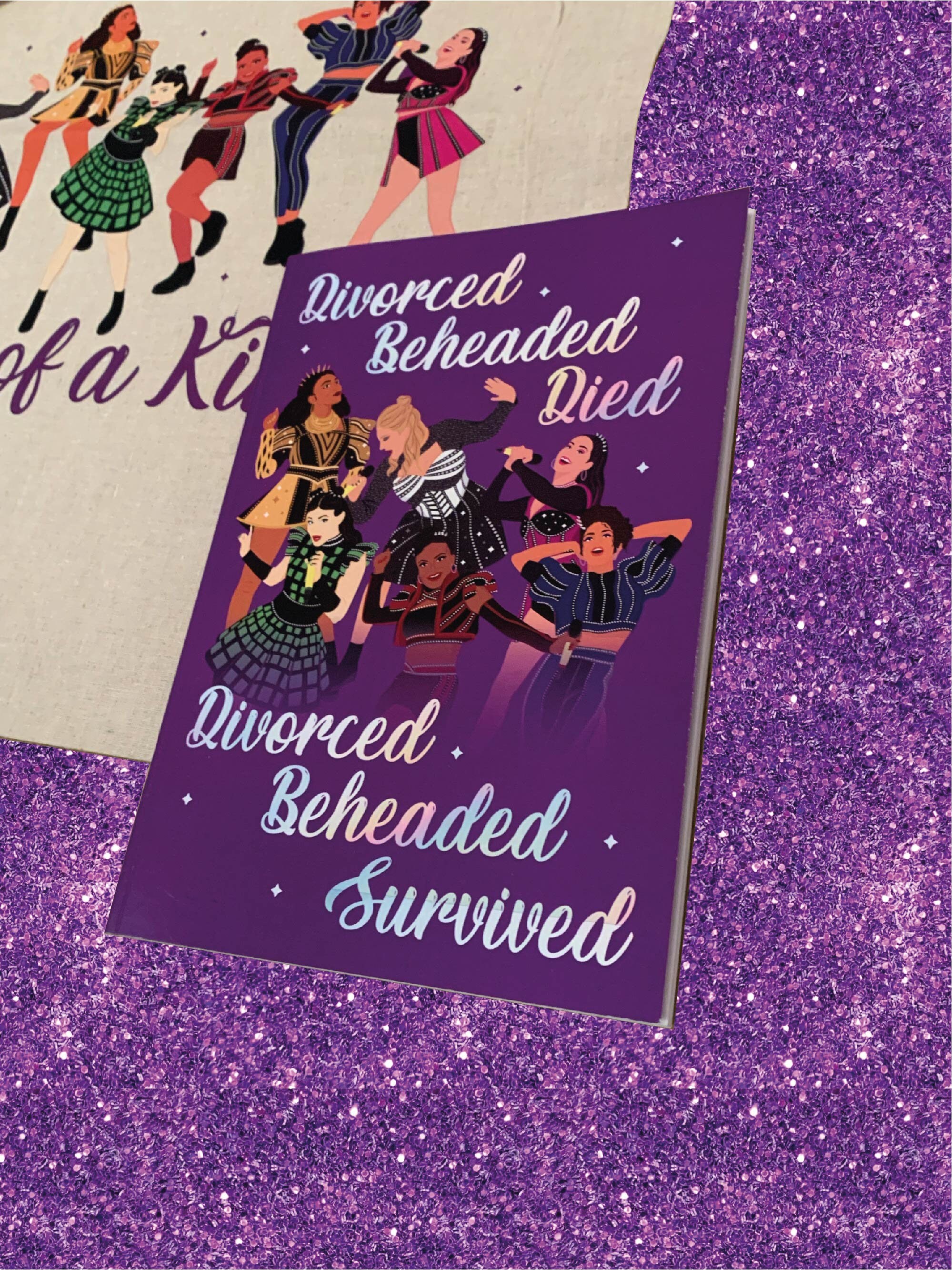 Six the Musical Bundle Six Musical Gift Musical Gift Notebook Coaster ...