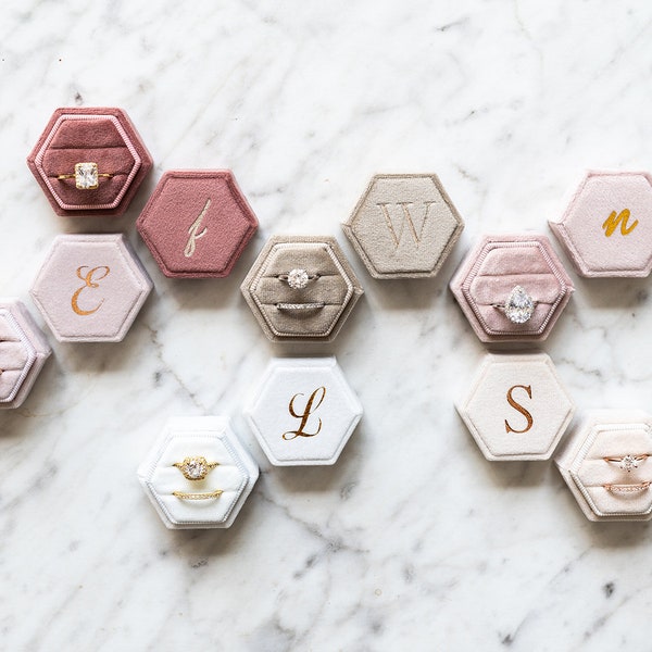 Velvet Ring Box - Etsy