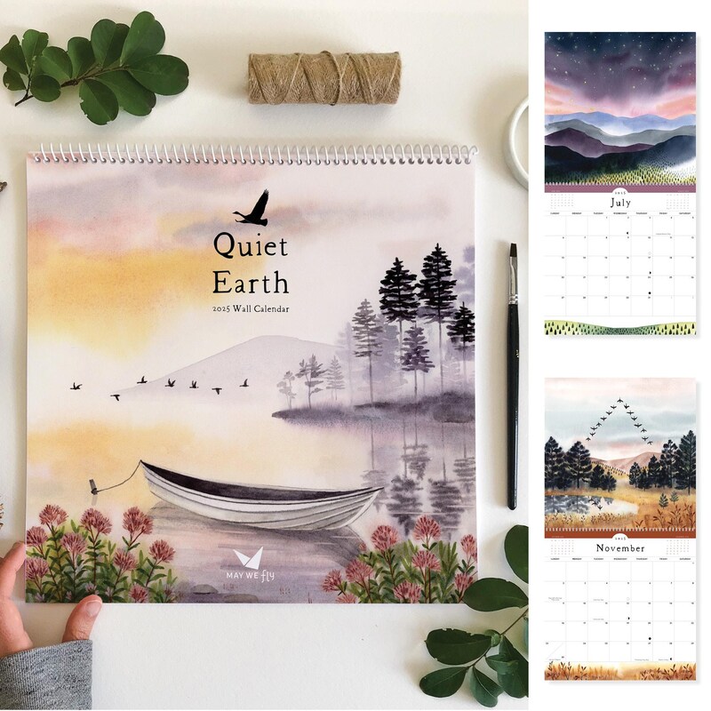 Watercolor Calendar - Etsy