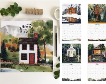 Cottage Calendar | Etsy