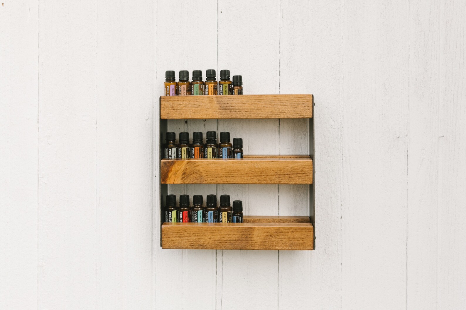 Essential Oil Wall Display Essential Oil Storage Essential | Etsy
