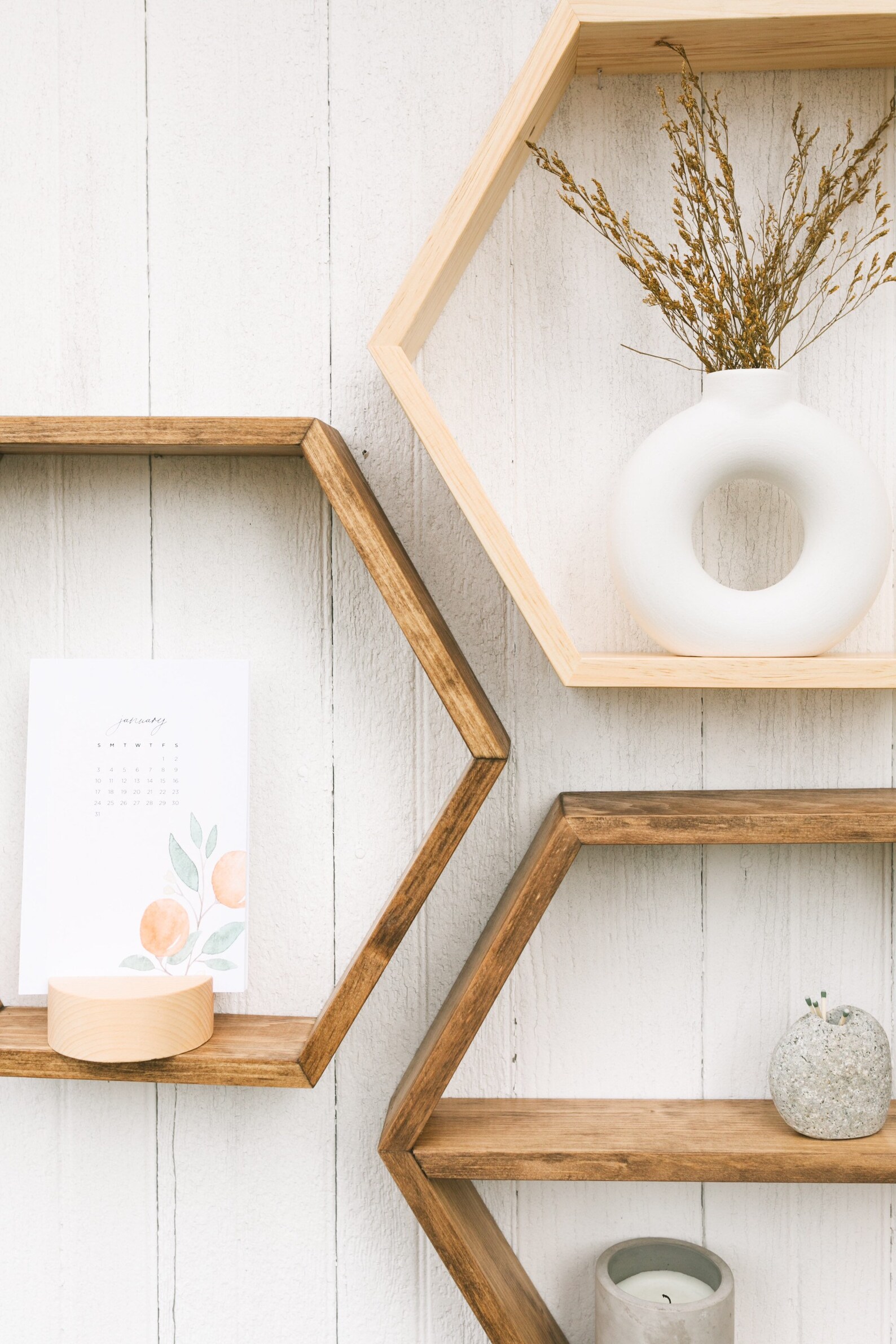 Hexagon Shelf Geometric Shelves Shape Shelves Hanging - Etsy