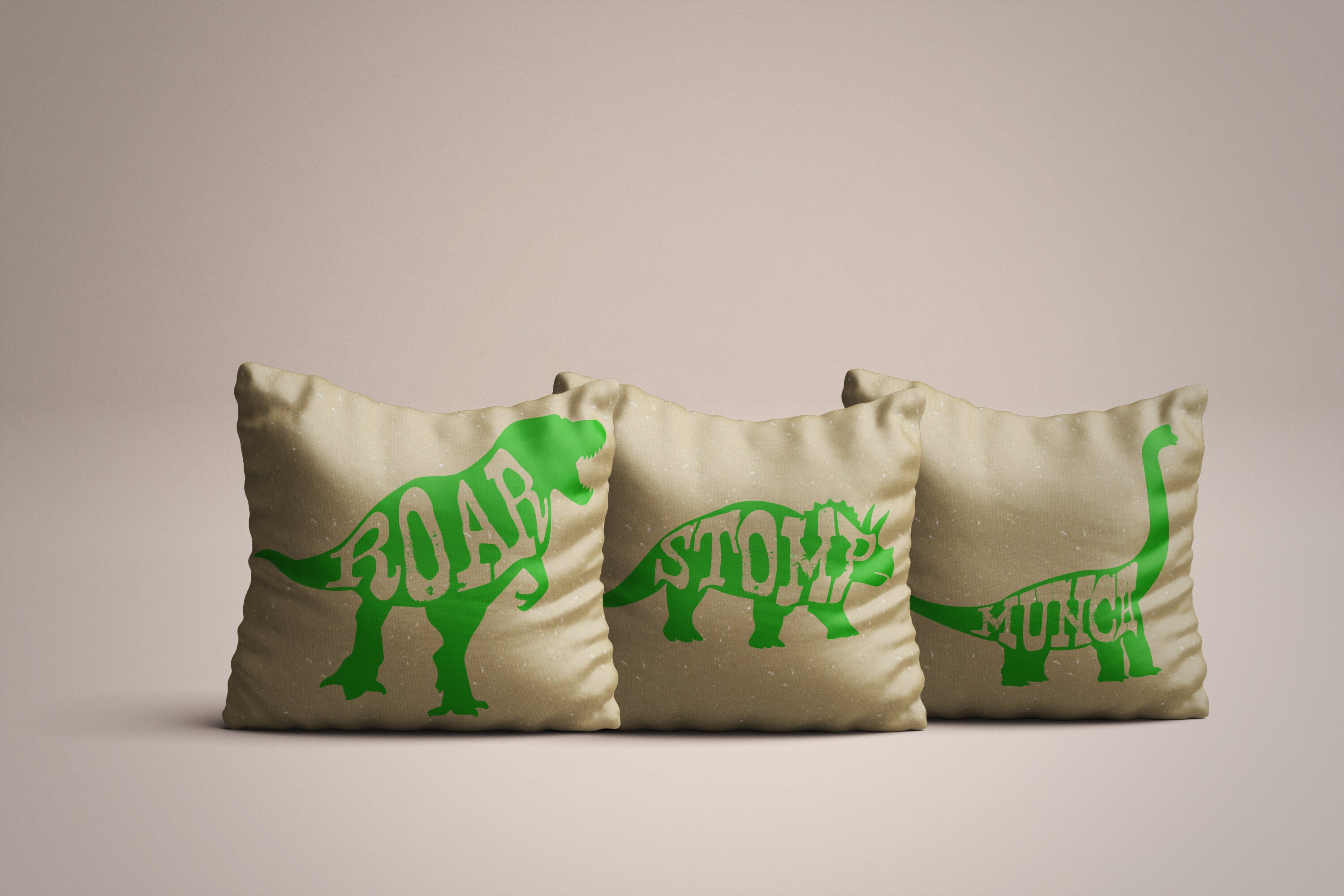 Roar Stomp Munch T Rex, Triceratops, Brachiosaurus Dinosaur Animal ...