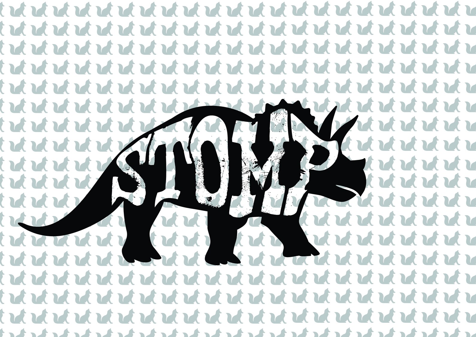 Roar Stomp Munch T Rex Triceratops Brachiosaurus Dinosaur - Etsy