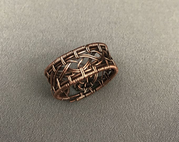 Men's Copper Ring - Etsy