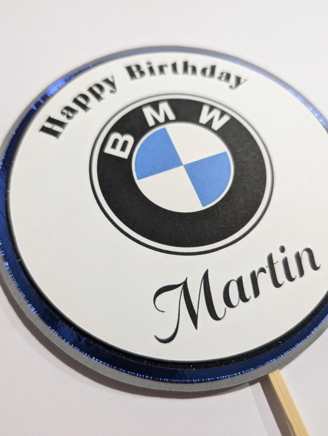 BMW Car Cake Topper Birthday Cake - Etsy