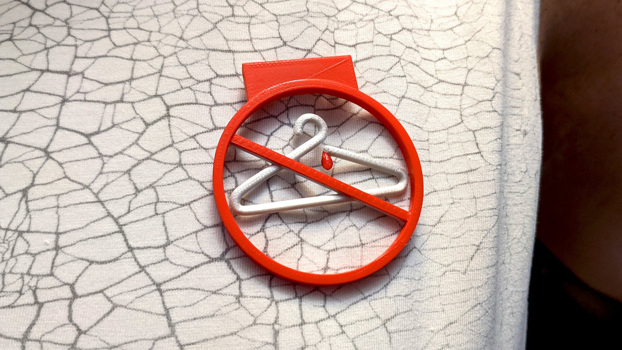 Reproductive Rights Pin small 3D Printed Hand Painted With - Etsy