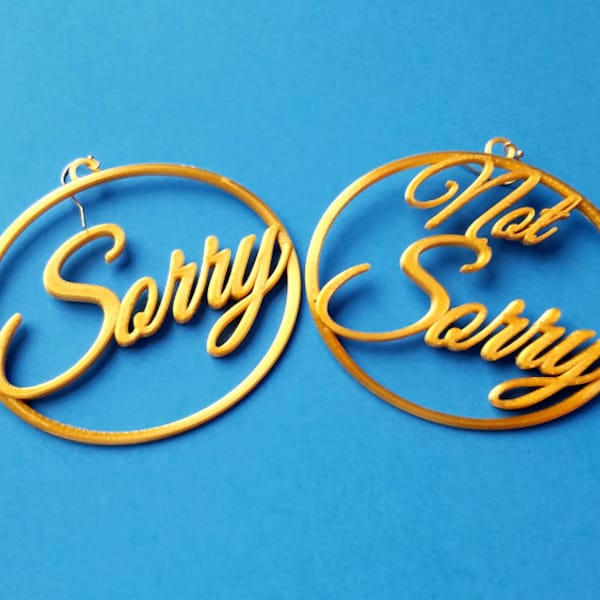 Sorry Not Sorry - Etsy