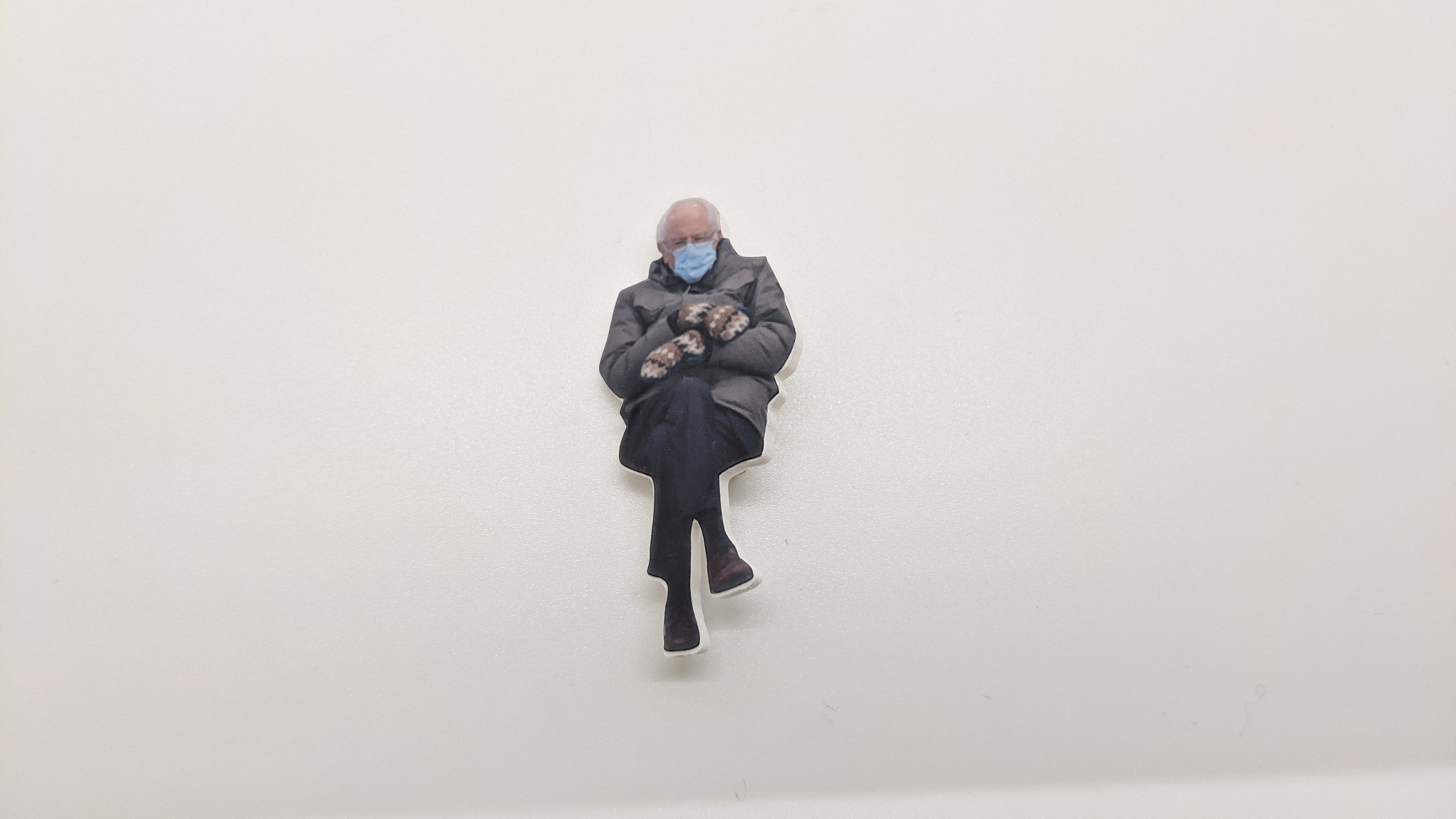 Bernie Pin 3D Printed With Waterproof Vinyl Overlay and - Etsy