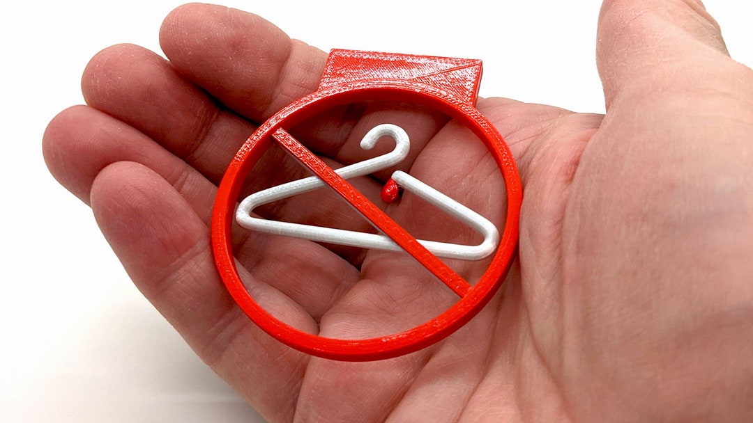 Reproductive Rights Pin small, 3D Printed Hand Painted With Acrylic ...