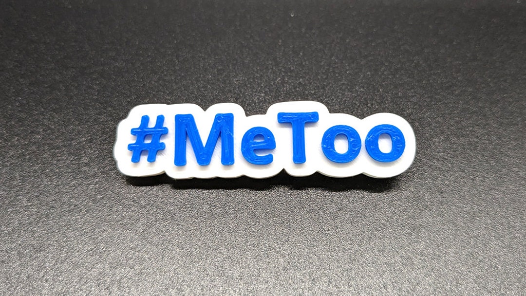 Statement Pin #metoo, 3D Printed - Etsy