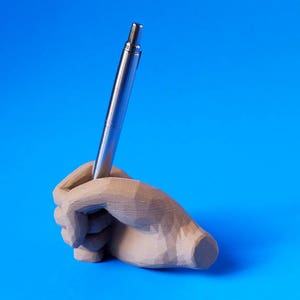Large Toothpick/pen/pencil Holder: Large Chiseled Fist, 3D Printed - Etsy