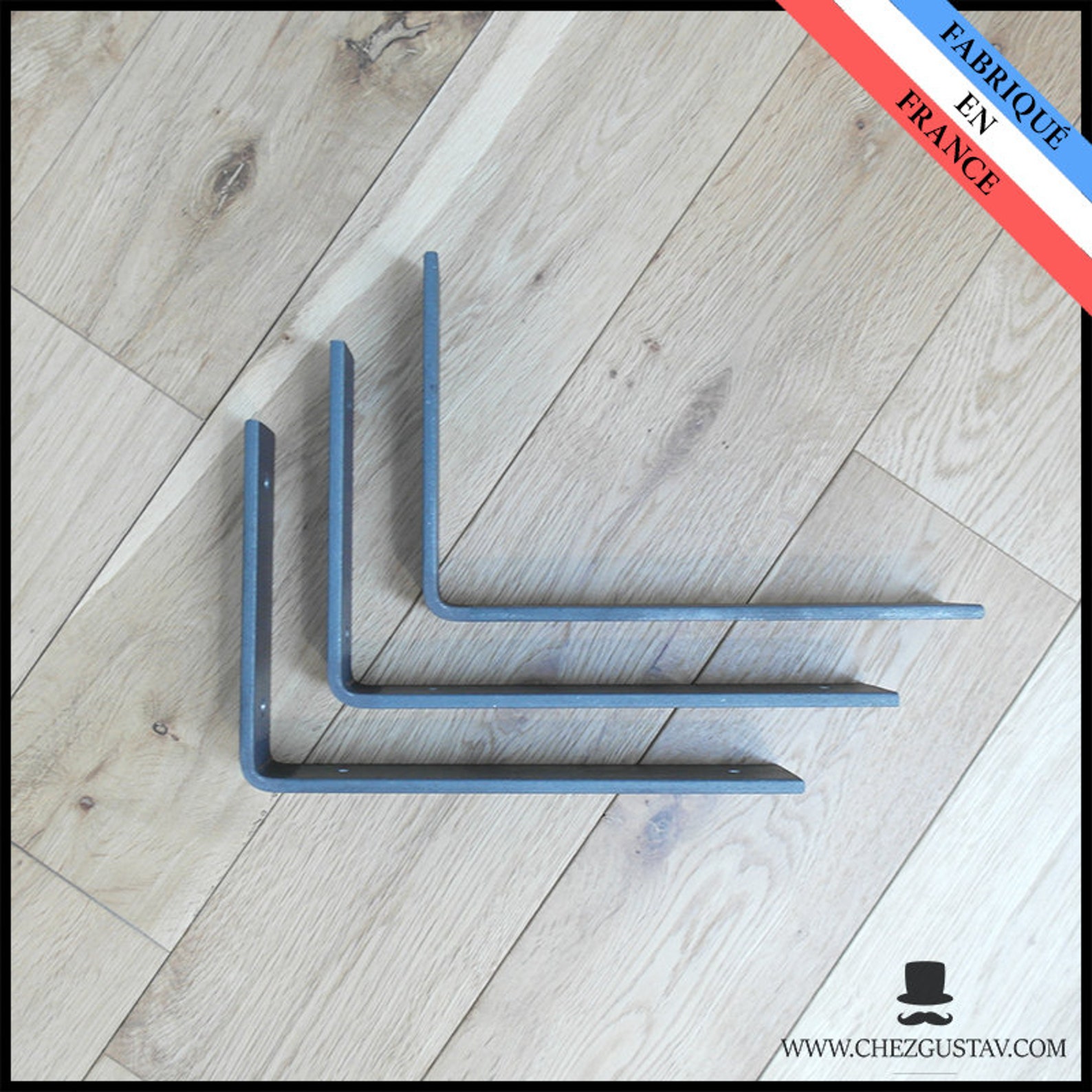 Inverted Bracket Without Rim for Shelves From 230 to 280 Mm Delivery by ...