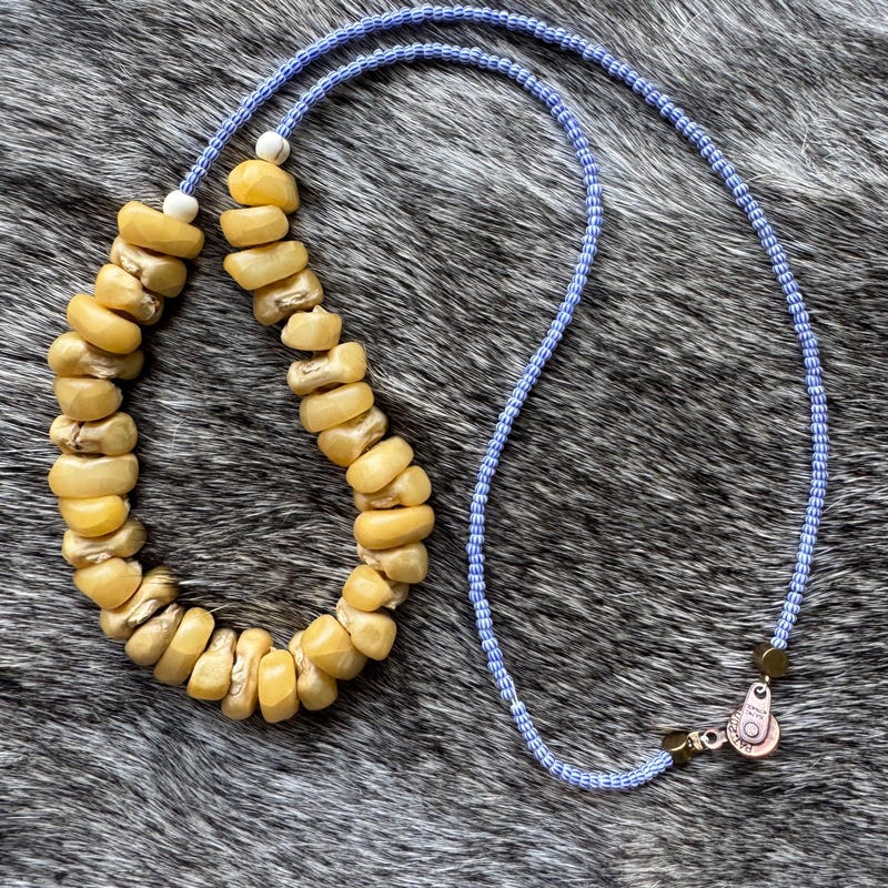Corn Necklace - Etsy