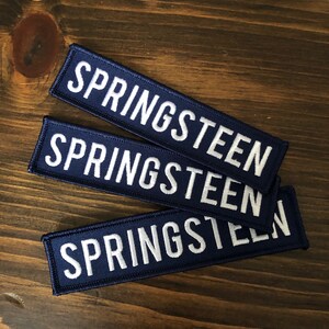 Springsteen Patch - Etsy