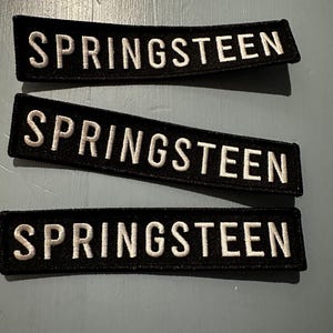 Springsteen Patch - Etsy