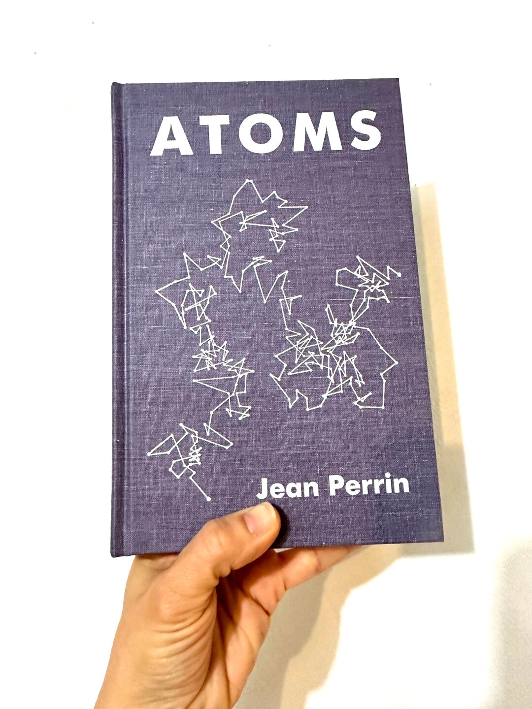 Vintage Science Book atoms - Etsy