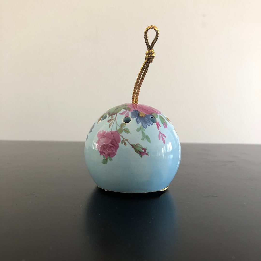 Vintage,ceramic Pomander,ye Olde Pomander,pot Pourri Holder,fragrance ...