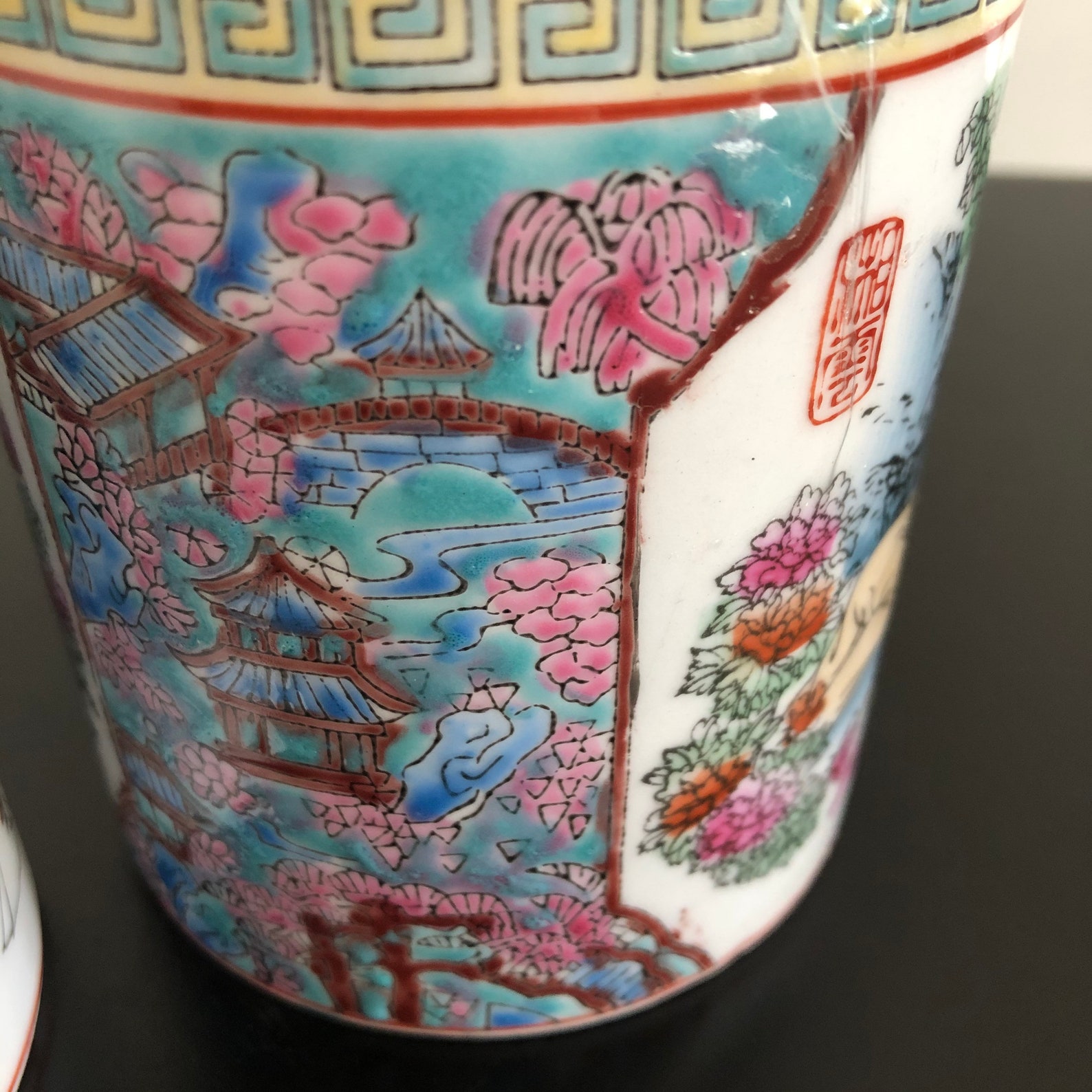 Vintagelidded Tea Cupschinese Tea Cupswan Shu Wu | Etsy