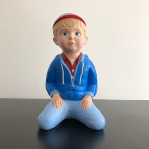 Vintage,ceramic Boy Figurine,boys Room Interior,home Decor,nursery ...