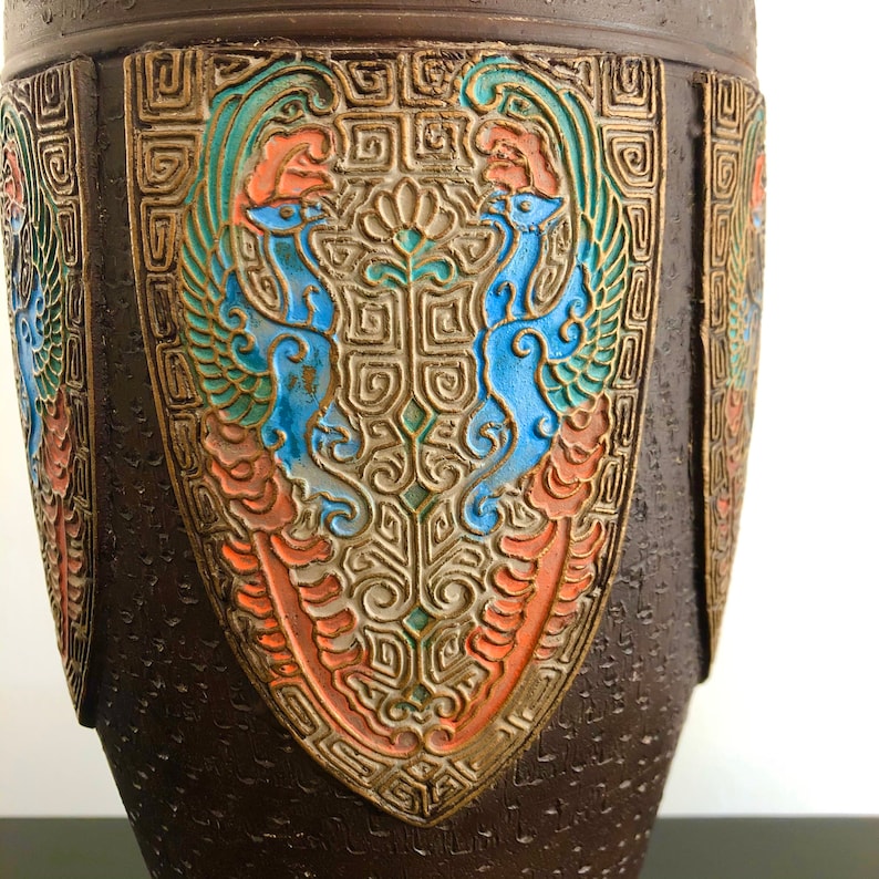 Vintage Tokanabe Ware Vase: Japanese Art Deco Pottery - Etsy
