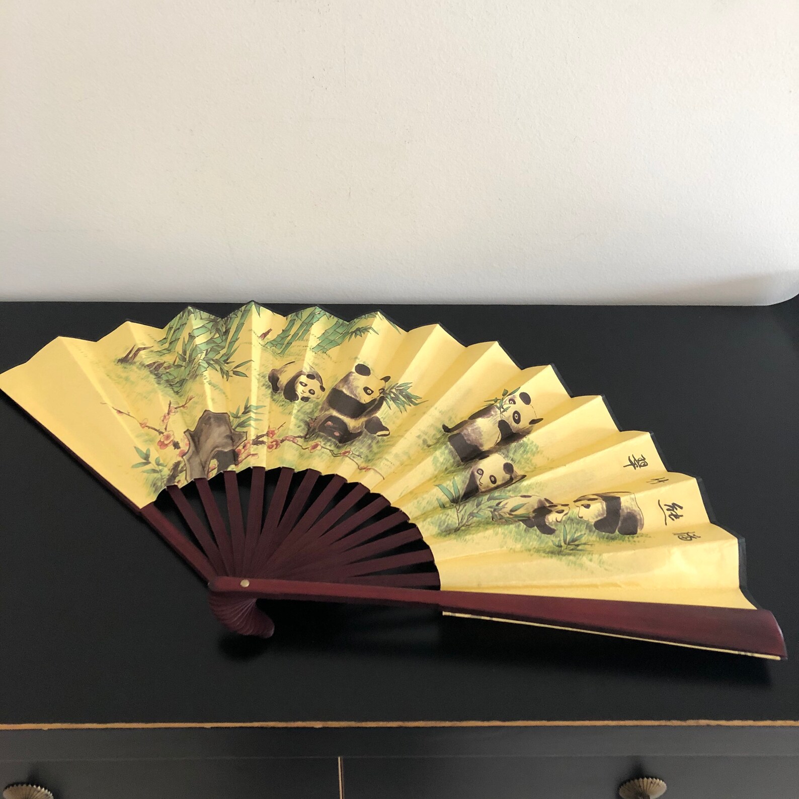 Vintagechinese Folding Fanasian | Etsy