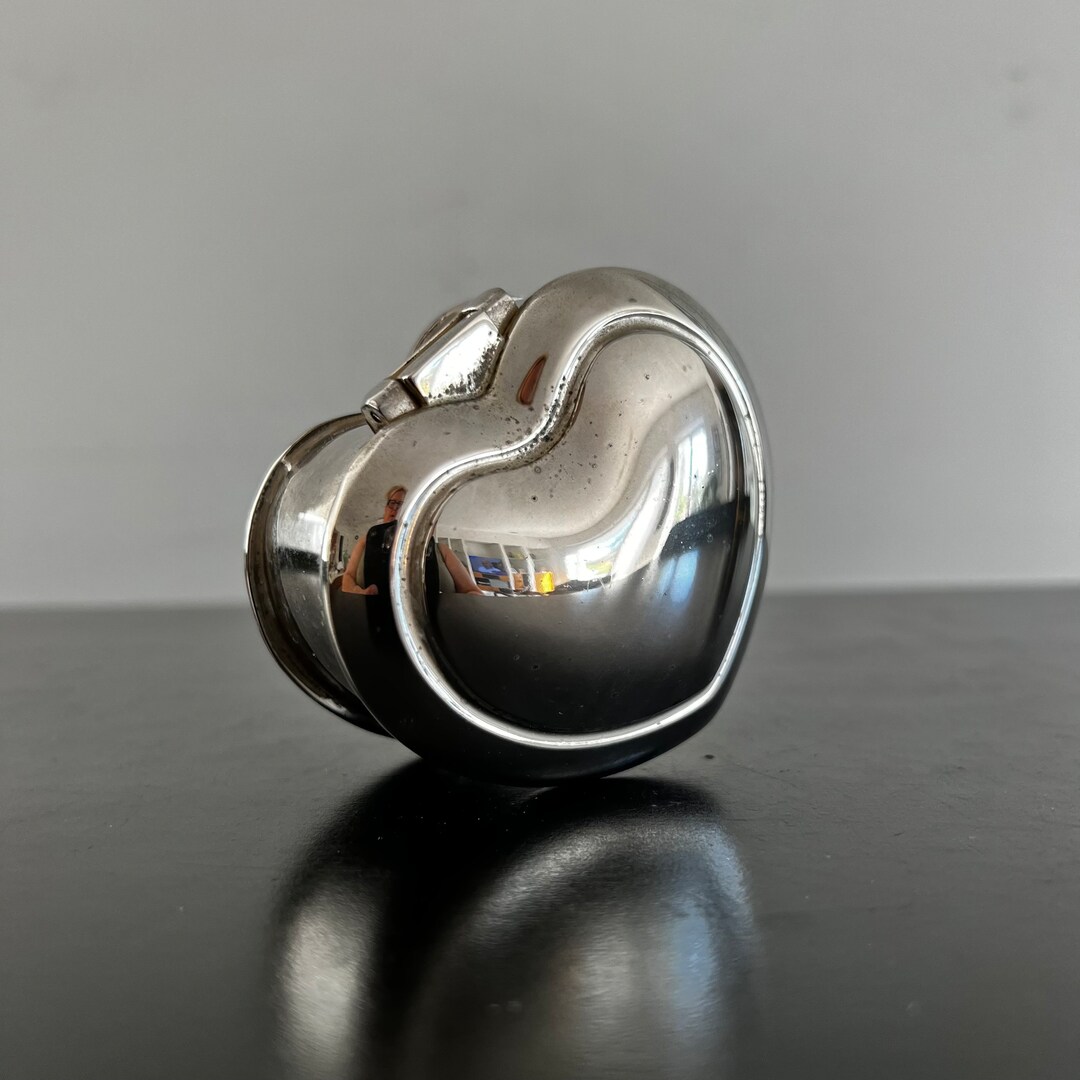 Vintage,silver Heart Box,silver Jewelry Box,,heart Box,heart Box ...