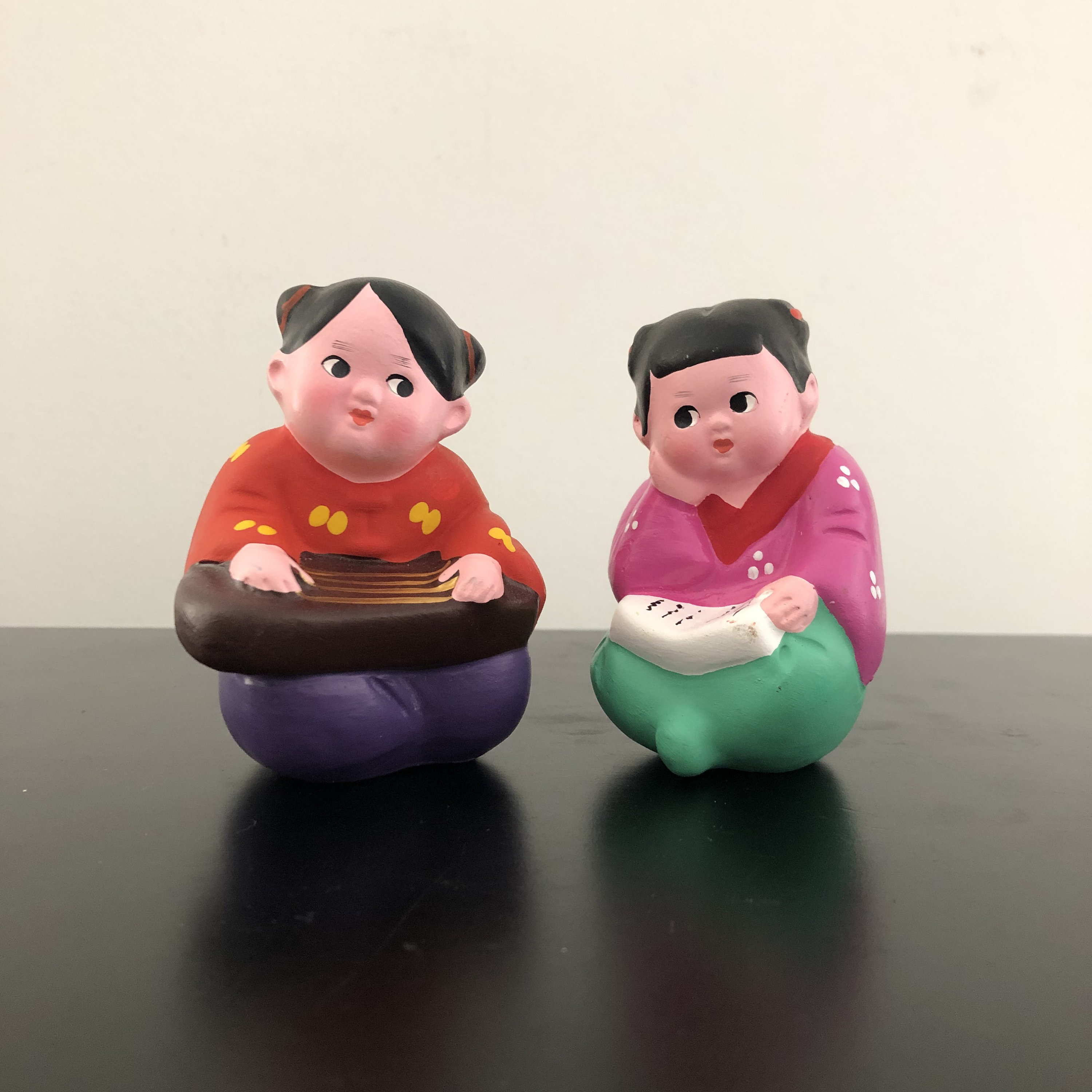 VintageClay DollsChinese Clay FigurineMinijiannirenAsian | Etsy