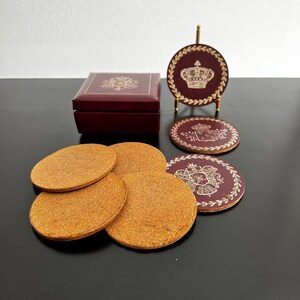 Vintage,leather Drinks Coasters,design Philipp,whisky Coasters,barware ...