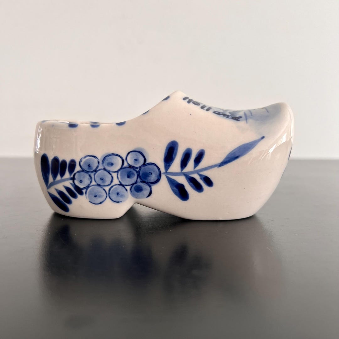 Vintage,delft Shoe Ashtray, Delft Blue,ashtray,collectible Ashtray,shoe ...