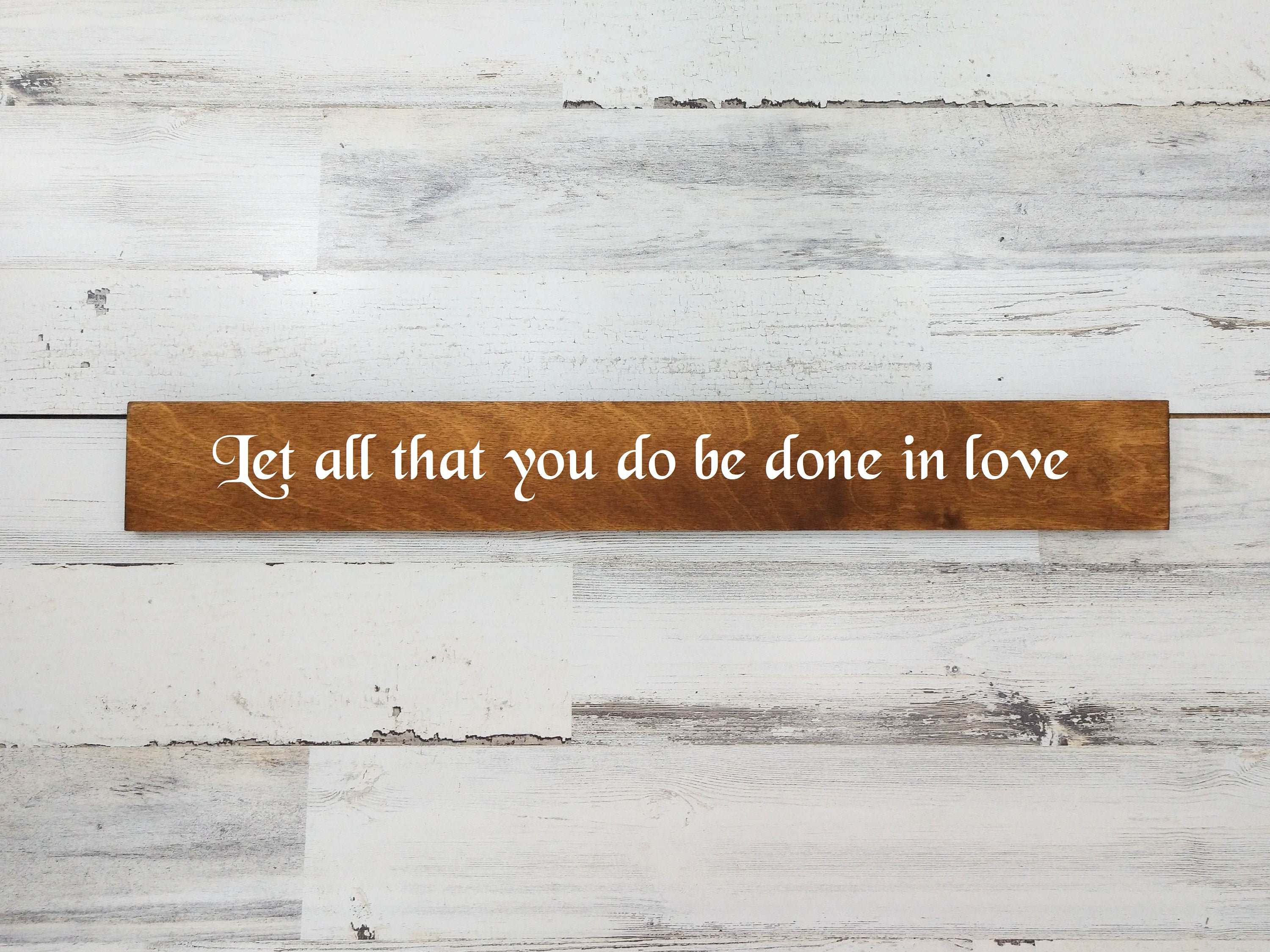 Small Custom Wood Sign Personalized Wood Plaque 3x24 - Etsy