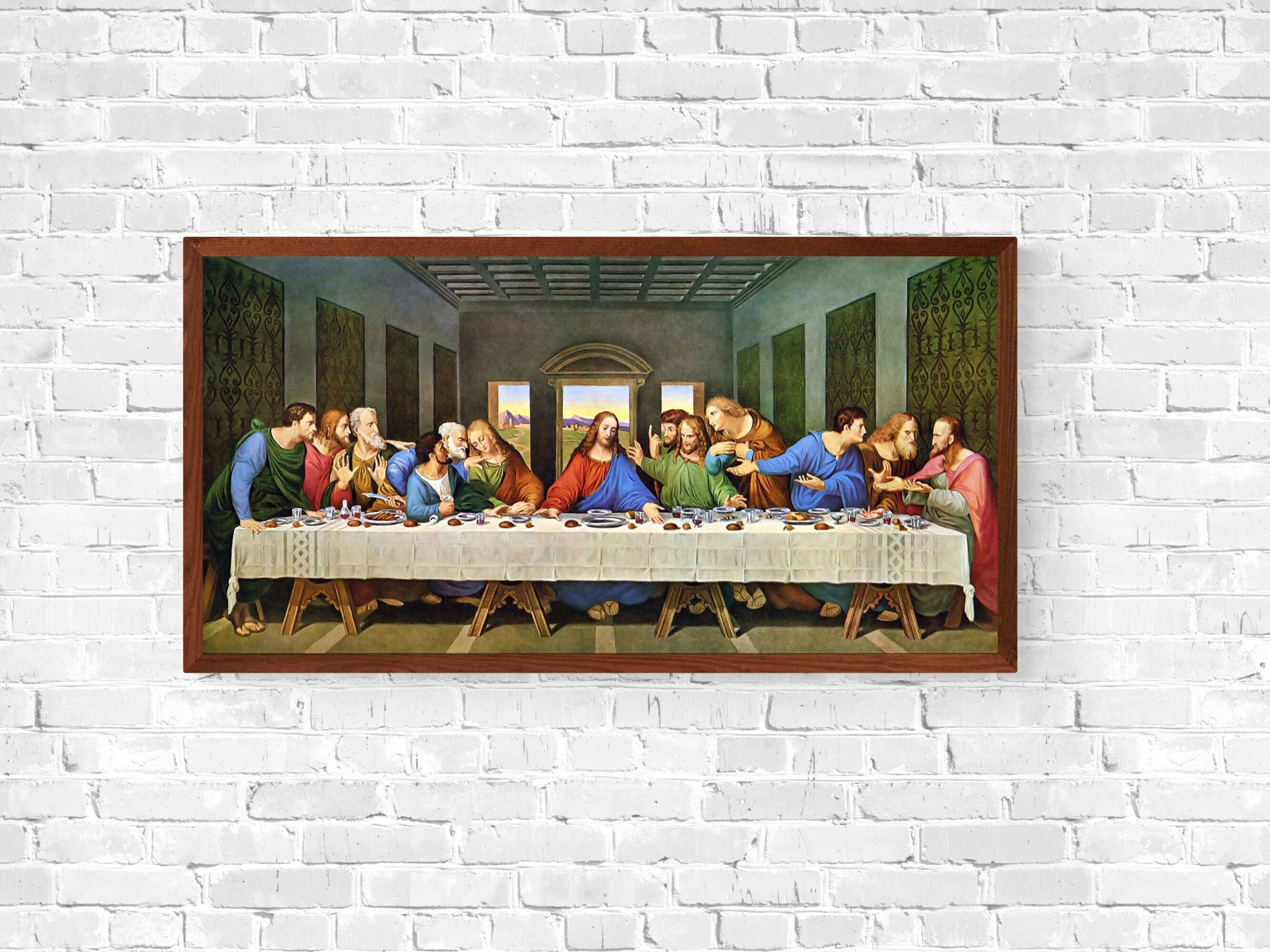 The Last Supper Leonardo Da Vinci Restored