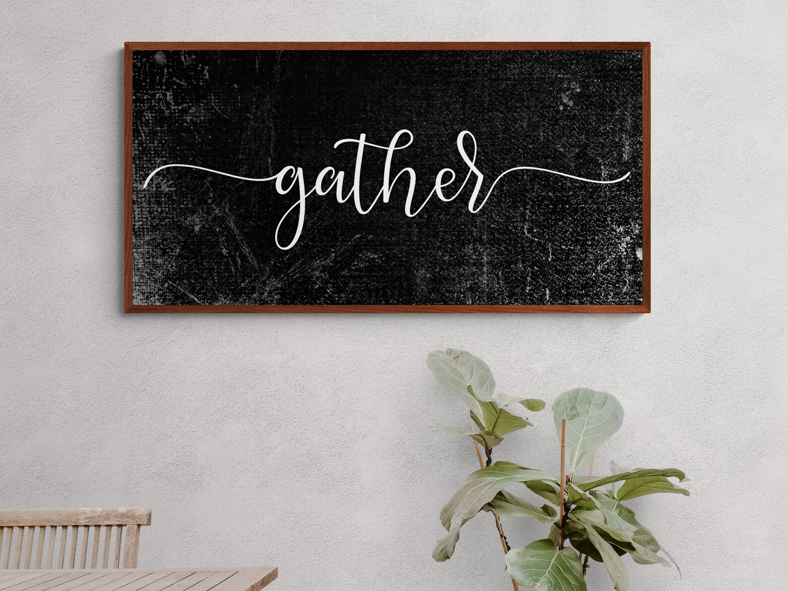 Gather Sign Large Gather Sign Framed Gather Sign Canvas - Etsy