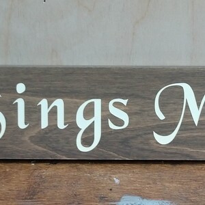 Small Custom Wood Sign, Personalized Grey/brown Stained Board, 3x24 - Etsy