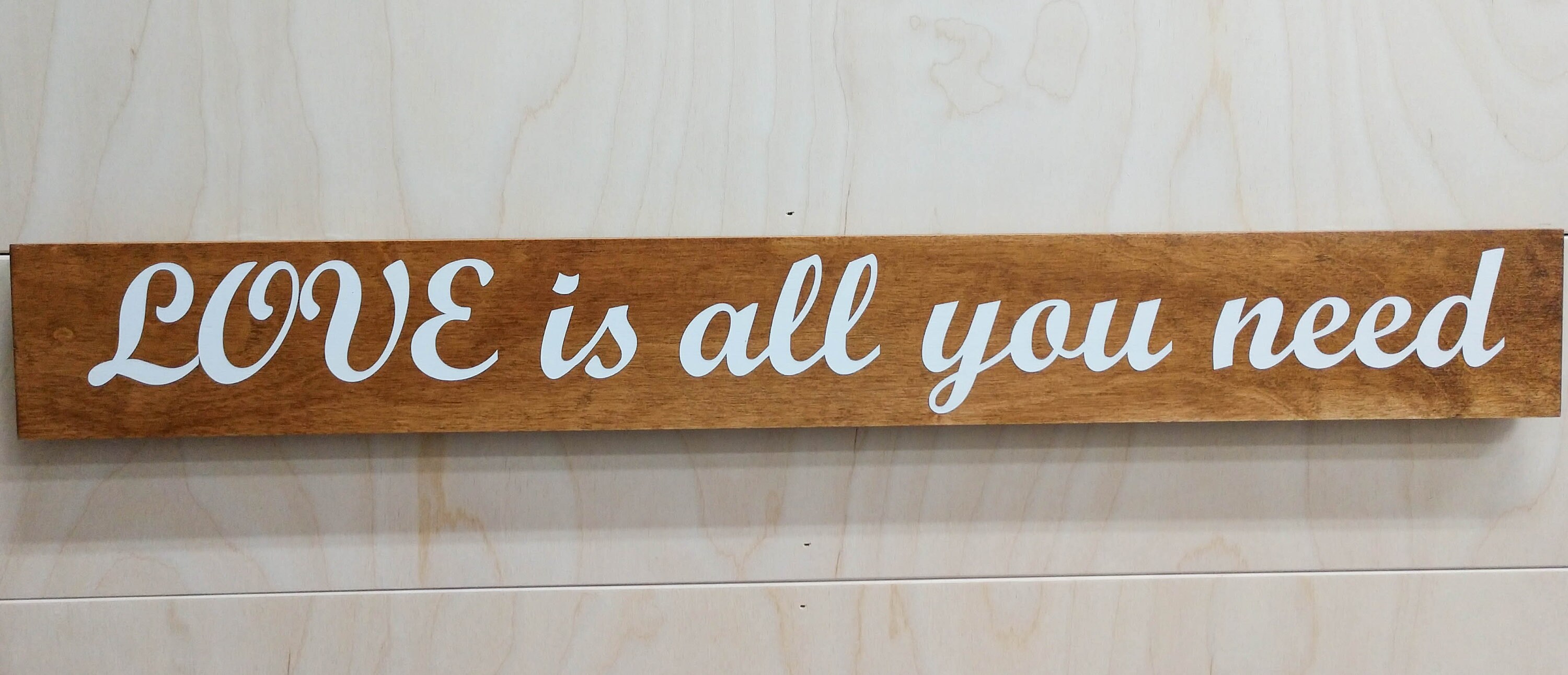 Small Custom Wood Sign Personalized Wood Plaque 3x24 - Etsy